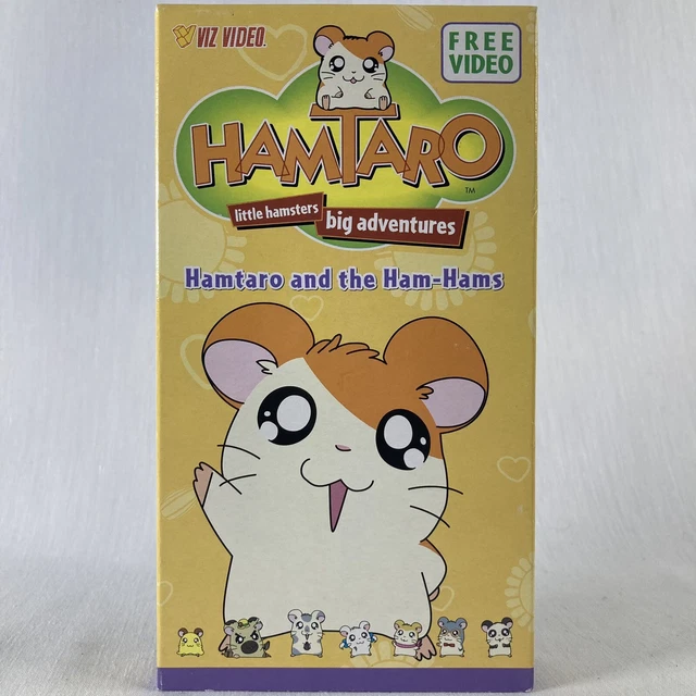 HAMTARO AND THE Ham-Hams VHS Video Tape Promo Shogakukan VIZ VIDEO £8. ...
