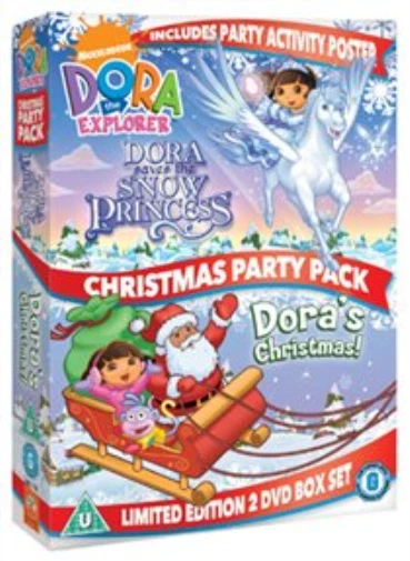 DORA THE EXPLORER: Dora's Christmas Party Pack DVD NEW £5.52 - PicClick UK
