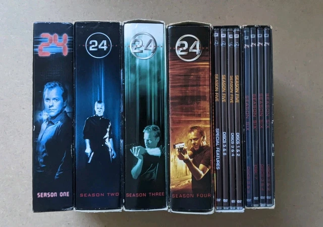 24 (TV SERIES) Complete Seasons 1-6 DVD Set £37.08 - PicClick UK