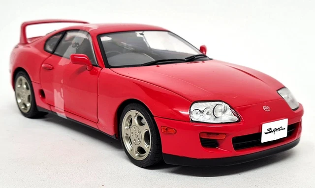 SOLIDO 1/18 - Toyota Supra MK4 A80 Renaissance Red 1993 Diecast Model ...
