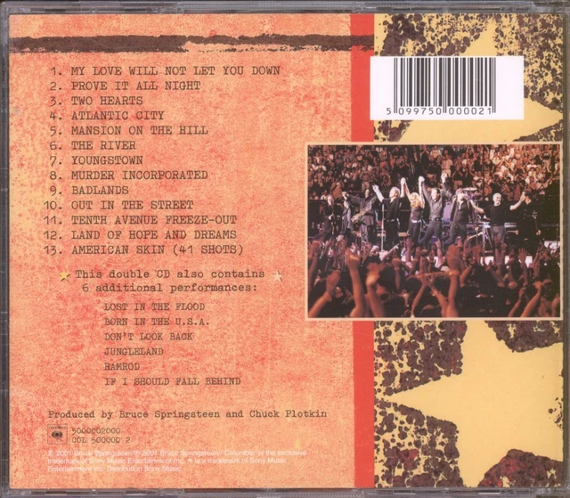 BRUCE SPRINGSTEEN & the E-Street Band Live In New York City double CD ...