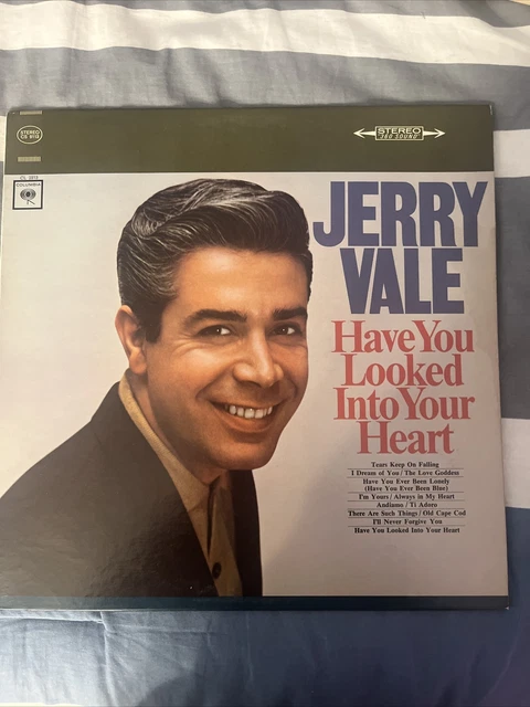 JERRY VALE HAVE You Looked Into Your Heart vinyle disque 1965 Columbia ...