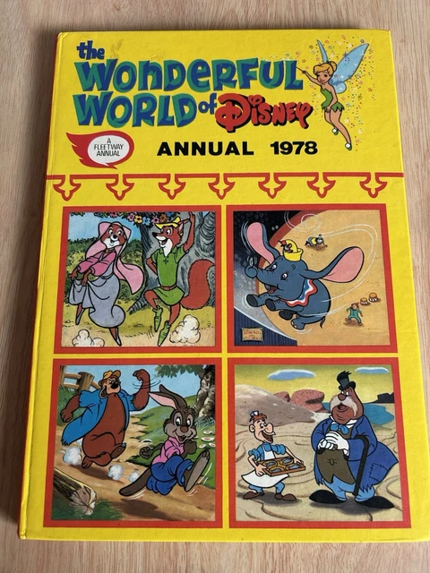 WONDERFUL WORLD OF Disney Annual Book 1978 Brer Rabbit £9.04 - PicClick UK