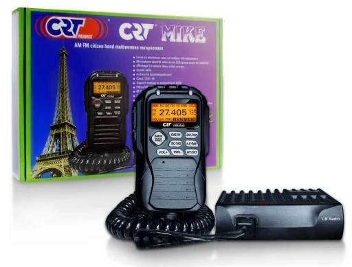 CB RADIO CRT Mike V2 Multi Banda Am Fm 4W Compatta 40 Canali EUR 106,79 - PicClick IT