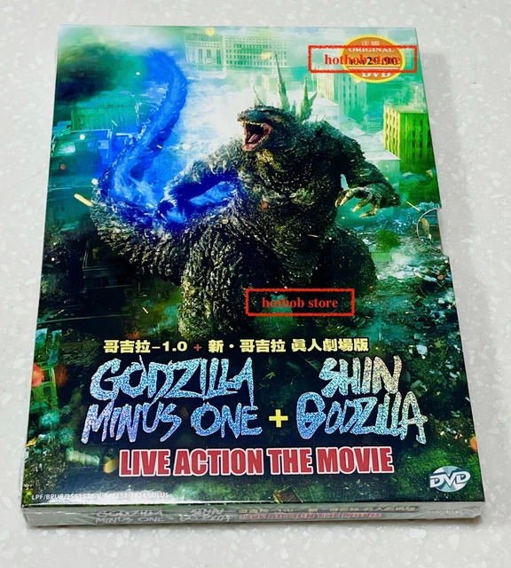 GODZILLA MINUS ONE + Shin Godzilla (2 Movie) ~All Region~ English ...
