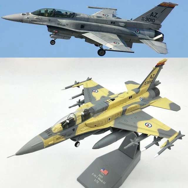 1:72 DIECAST MILITARY Model UAE Air Force F-16 Fighting Falcon Fighter ...