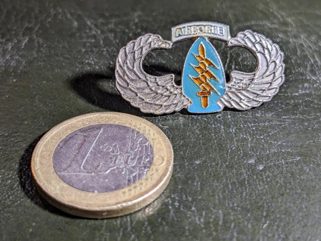 L PINS BREVET Insigne militaire US Airborne Commando Parachutiste SAS ...
