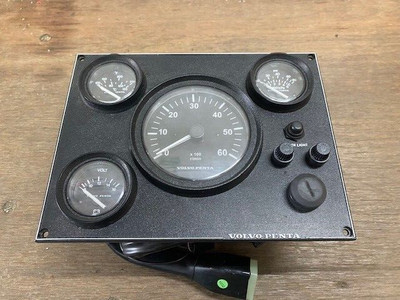 VINTAGE VOLVO PENTA INSTRUMENT CLUSTER PANEL 1950s 60s £49.99 - PicClick UK
