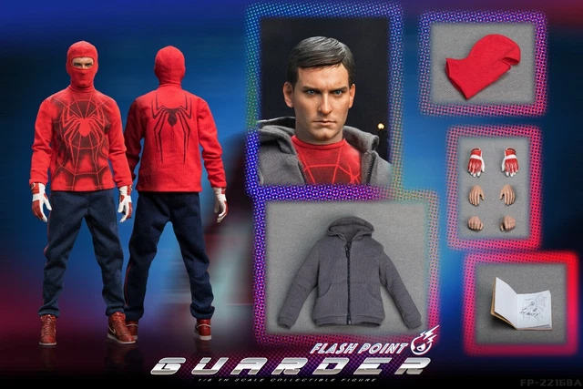 FLASH POINT FP-22168A 1/6 Spider-man Peter Parker Tobey Maguire 12 ...
