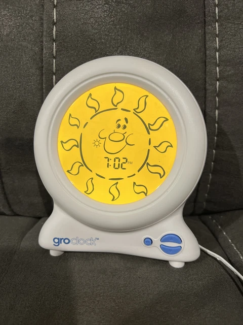GRO CLOCK SLEEP Trainer Groclock Wake Timer Childrens Grow Clock The ...