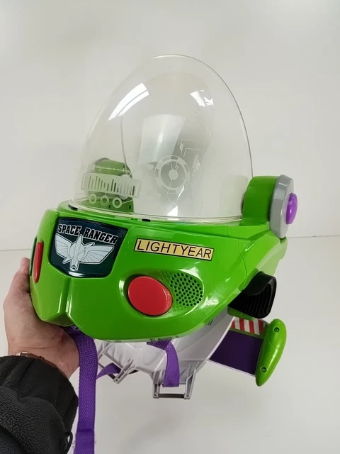 TOY STORY BUZZ Lightyear Space Ranger Star Command Helmet Jetpack £29. ...