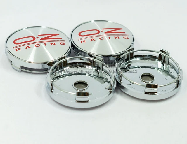 4PCS 60MM OZ Racing Rim Caps Wheel Center Caps Hubcaps Emblems Logo ...