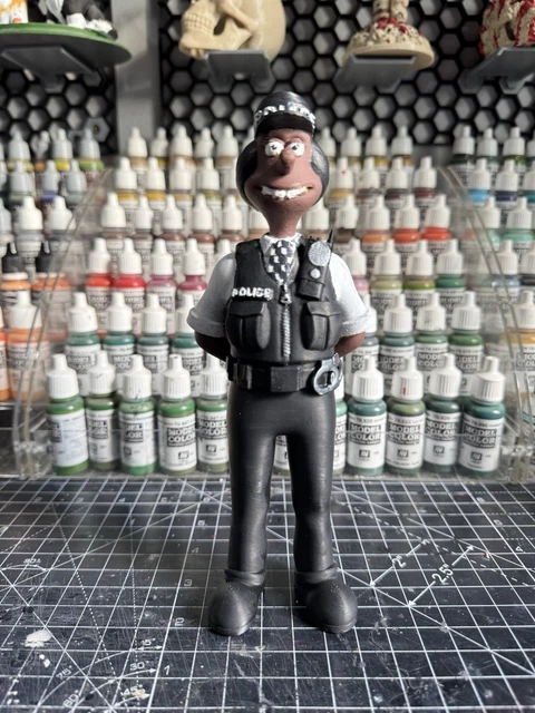 WALLACE & GROMIT Pc Mukherjee 3D Printed Figure £31.92 - PicClick UK