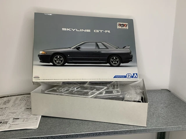 AOSHIMA 1:24 NISSAN Skyline GTR R32 - Read £10.78 - PicClick UK