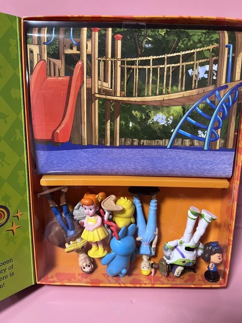 TOY STORY 4 My Busy Book Disney Pixar Book With Playmat And 10 Figures ...