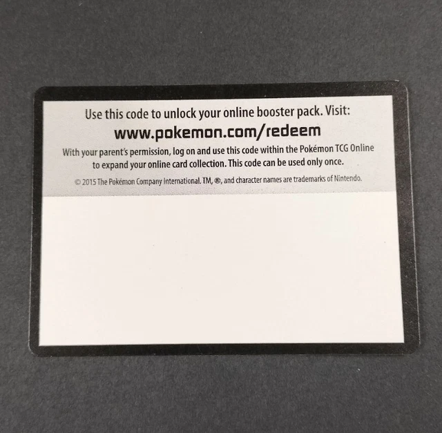 POKEMON TCG LIVE Error Code Card 2015 $25.73 - PicClick