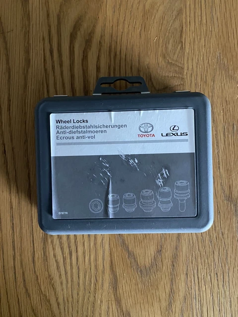 GENUINE TOYOTA HILUX Locking Wheel Nut Set £35.00 - PicClick UK