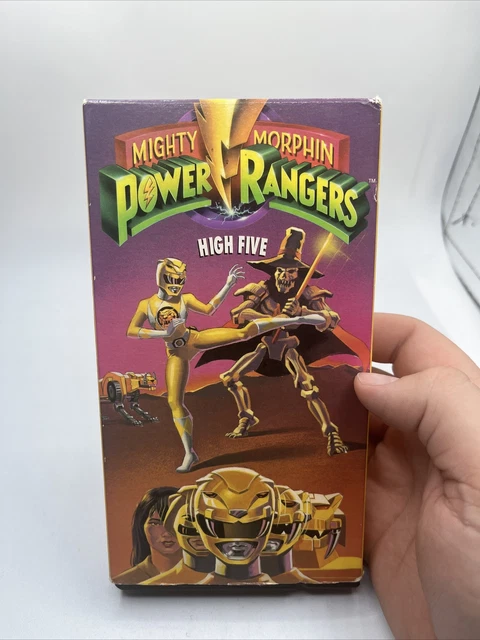 MIGHTY MORPHIN POWER Rangers High Five (VHS, 1993) $25.99 - PicClick CA