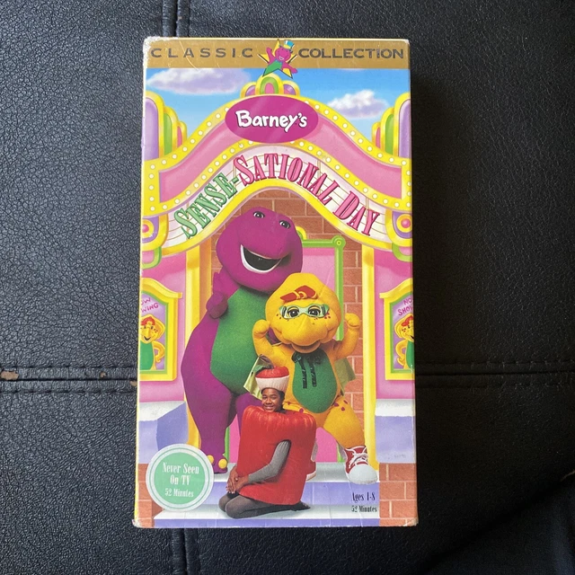 BARNEY & FRIENDS VHS Video Tape Sense-Sational Day Classic Collection ...