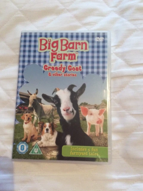 RARE CBEEBIES BBC Big Barn Farm Dvd Greedy Goat & Other Stories Tested ...
