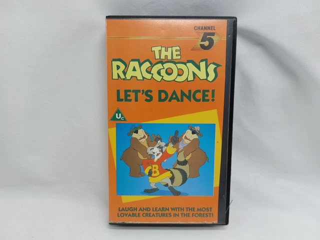 THEN RACCOONS LET'S Dance VHS Video - 80s Kids Cartoon £15.00 - PicClick UK