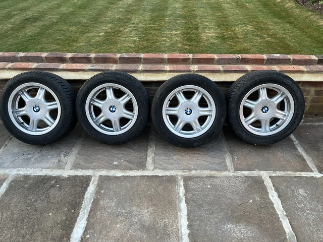 BMW E30 ALLOY WHEELS STYLE 10 OEM Original. (like Bottle Tops BBS) £400 ...
