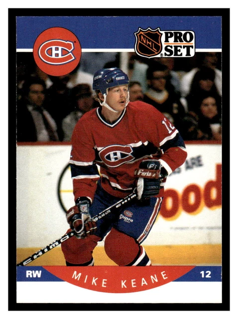 1990 PRO SET #151 Mike Keane - Montréal Canadiens RC EUR 1,92 - PicClick FR
