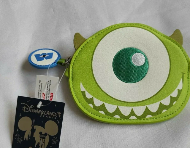 DISNEYLAND PARIS BOB / Mike Wazowski embroidered pouch wallet NEW ...