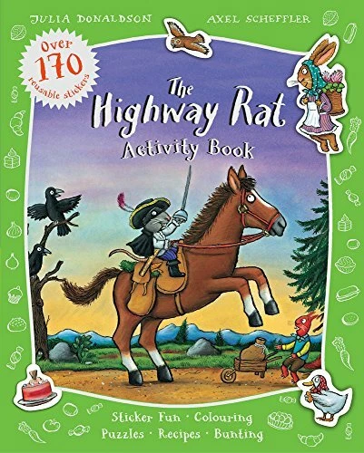 THE HIGHWAY RAT Activity Book by Donaldson, Julia 1407155741 FREE ...