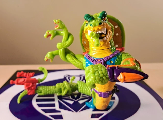 FIGURINE SCALE TAIL 1992 Playmates MOC TMNT CRACKED Teenage Mutant ...