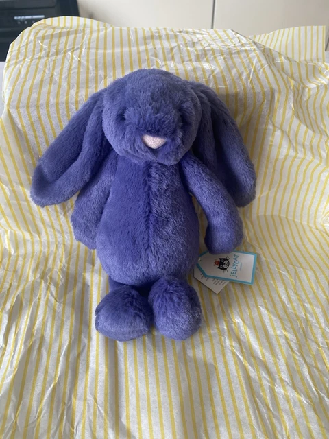 LITTLE BASHFUL SAFFYRE Bunny Jellycat BNWT £26.68 - PicClick UK