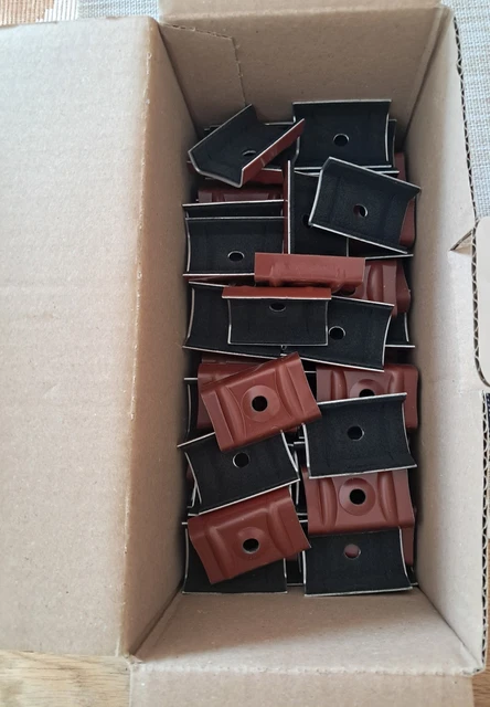 100 STÜCK EJOT Orkan Kalotten für Trapezblech Typ 26-15 Alu-RAL 3009 ...