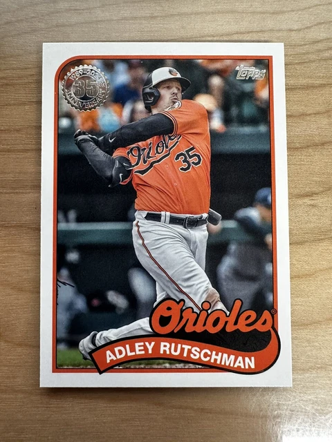 ORIOLES ADLEY RUTSCHMAN 2024 Topps Series 1 35e anniversaire Baltimore ...