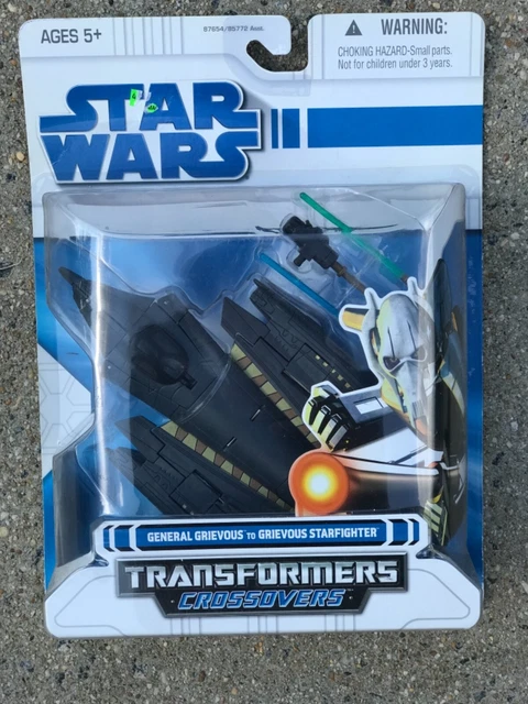 HASBRO TRANSFORMERS CROSSOVERS General Grievous yo Grevous Starfighter ...