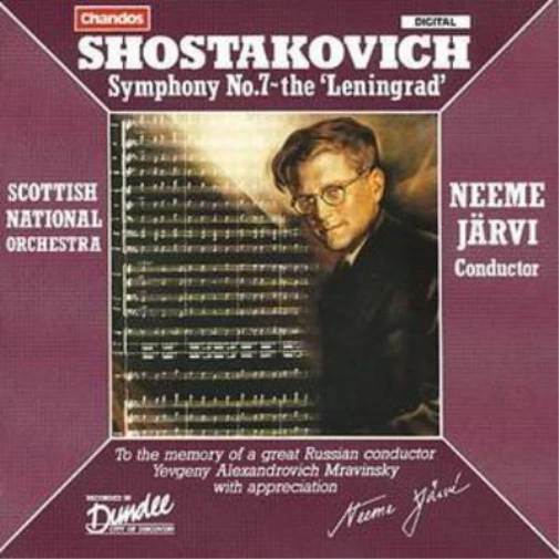 DMITRI SHOSTAKOVICH SYMPHONY No. 7 - The 'Leningrad' (Jarvi, Scottish No) (CD) EUR 32,04 ...