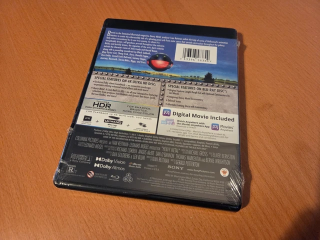HEAVY METAL - 4K UHD Blu-ray - New & Sealed - Wrinkled Case £10.77 ...
