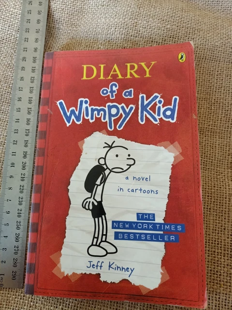 DIARY OF A WIMPY KID - Jeff Kinney - (PB 2008) original book $5.80 ...