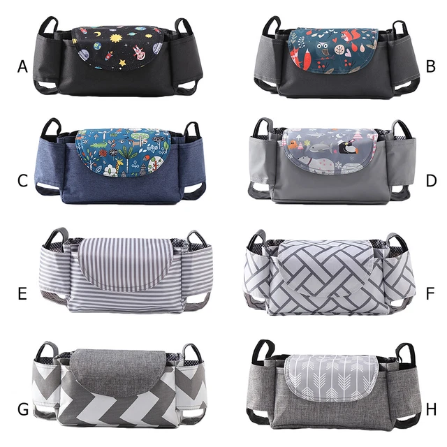 SCROLLER BAG UNIVERSAL Baby Scroller Organizer Bag Bottle Holder ...