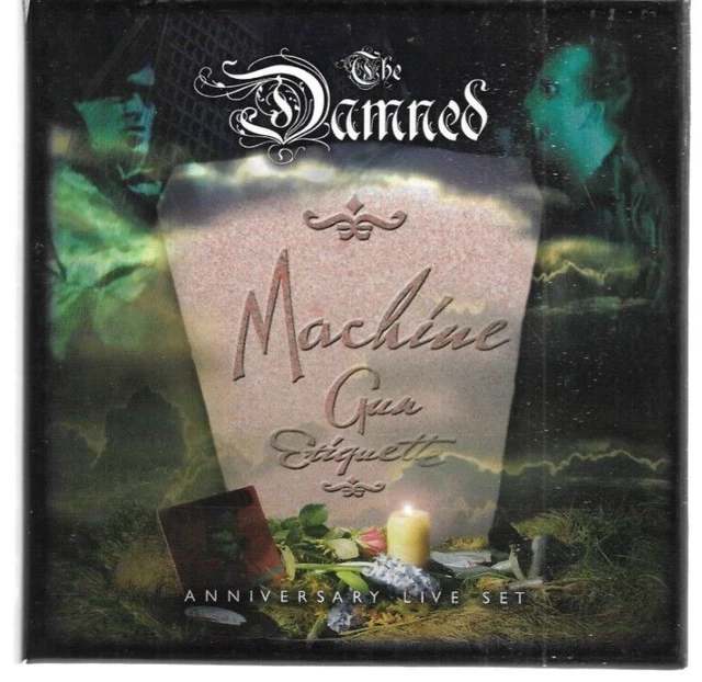 THE DAMNED - Machine Gun Etiquette Anniversary Live Set - Scarce UK CD ...