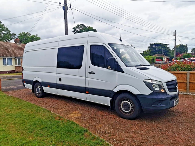 MERCEDES SPRINTER LWB van. Self build. Conversion Cat S £14,000.00 ...