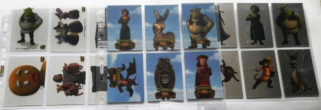 SHREK I & Shrek 2 Movie Chase Cards Collection Trading Cards (Topps ...