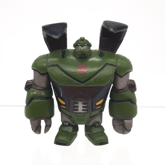 TRANSFORMERS BULKHEAD ANIMATED Figure Toy Police Robot Hasbro 2008 Cake ...