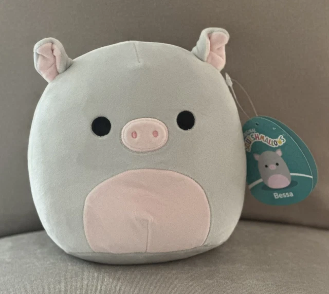 SQUISHMALLOWS BESSA THE Pig 8” (FREE-SHIPPING) £18.45 - PicClick UK