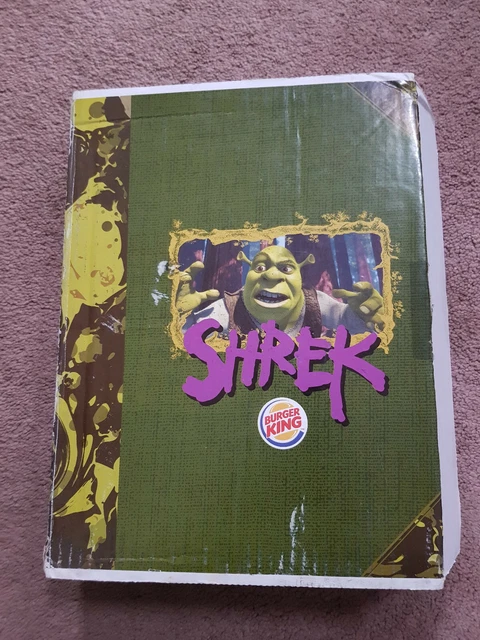 SHREK BURGER KING Promo Fun Box with 10 Toys, Sweets, Book £19.99 ...