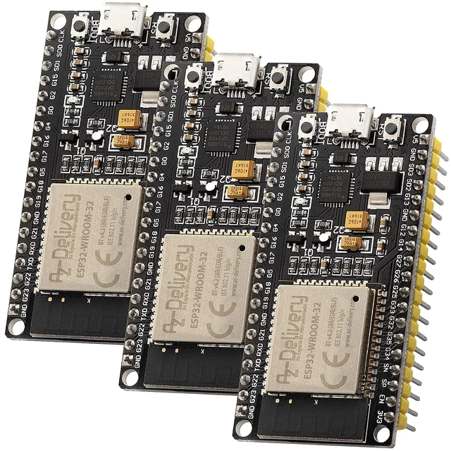 3 X Esp32 Nodemcu Module Wlan Wifi Dev Kit C Development Board Avec Cp2102 Succ Eur 4215 2992