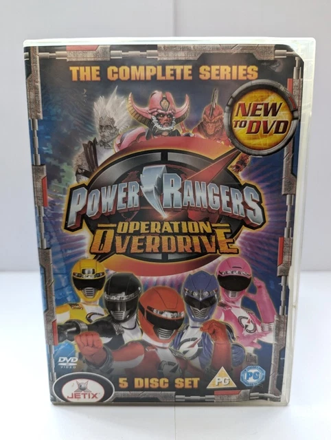 POWER RANGERS OPERATION Overdrive: The Complete Series DVD 5 Disc Set VGC £17.99 - PicClick UK