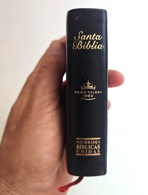 SPANISH BIBLE SANTA Biblia Version Reina Valera 1960 portable Pocket ...