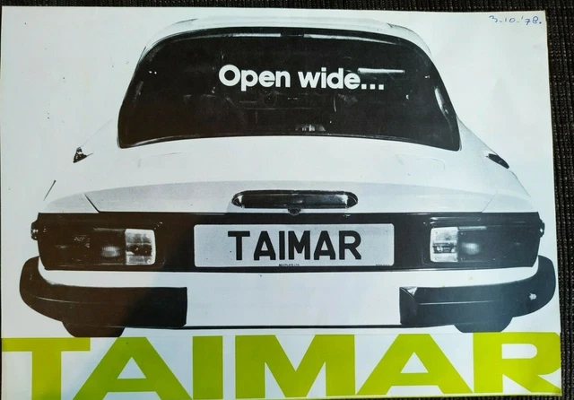 TVR TAIMAR CATALOGUE-BROCHURE-CATALOGUE-PAMPHLET £10.23 - PicClick UK