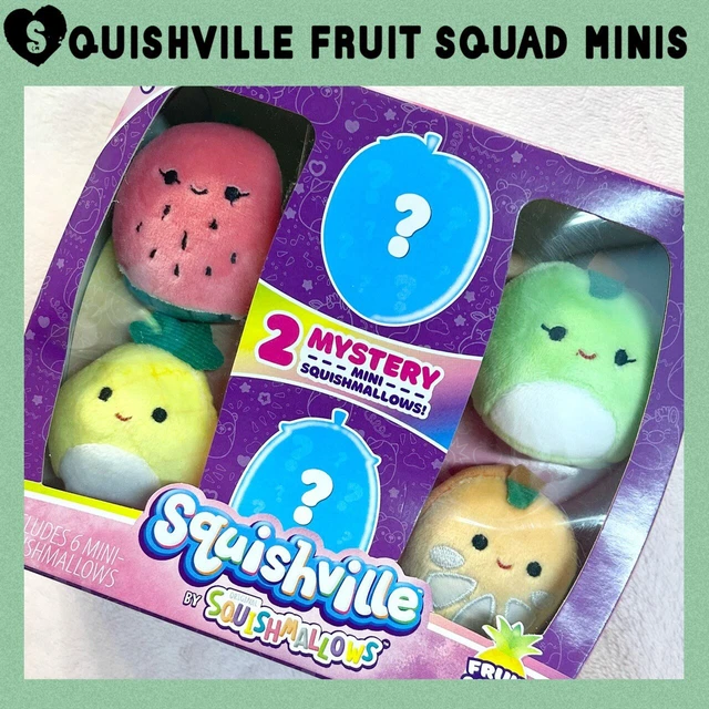 SQUISHVILLE FRUIT SQUISHMALLOWS Minis 2” - Squishmallow Fruit Squad ...