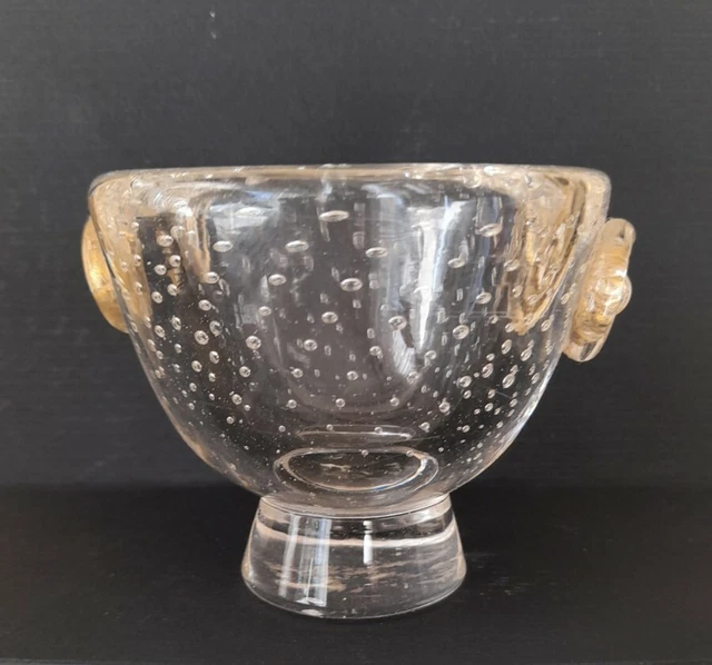 MURANO, PICCOLA COPPETTA, Italian Design 1930 Ercole Barovier - Venini ...